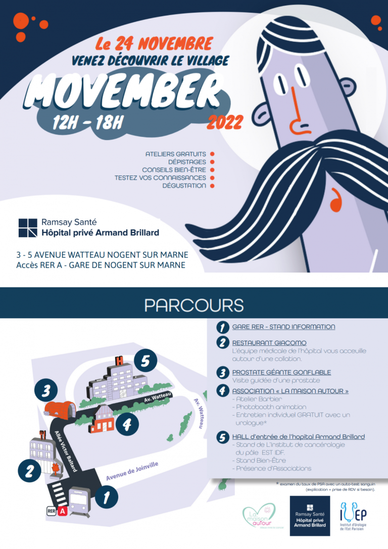 Movember 2022 > Venez découvrir le village - Ville de Nogent-sur-Marne