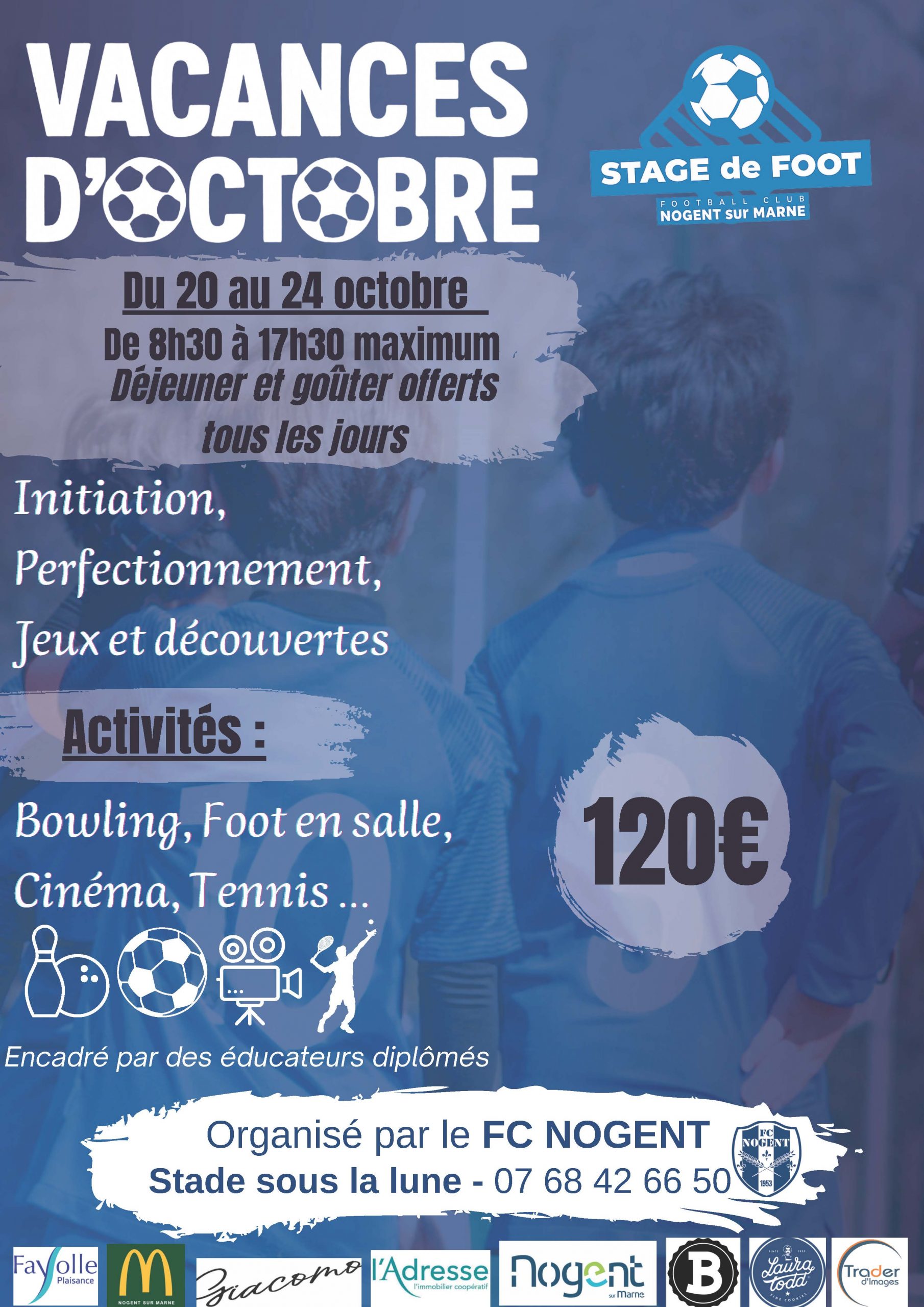 Stage Foot - FCN - Ville de Nogent-sur-Marne